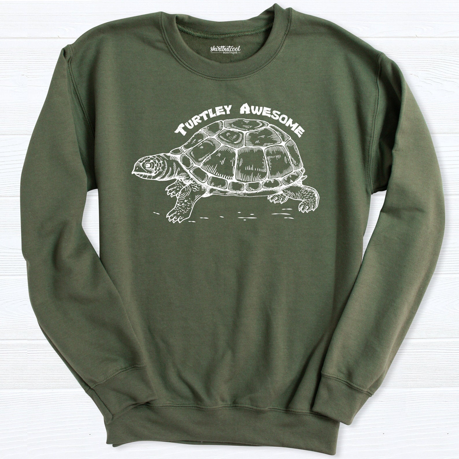 Turtle Sweatshirt Turtle Hoodie Turtle Long Sleeve Tee - Etsy
