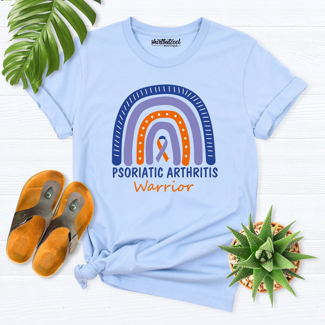 Psoriatic Arthritis Shirt, Warrior Shirt, Psoriatic Arthritis Awareness ...
