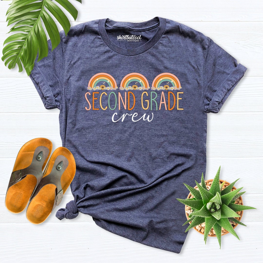 2nd Grade Teacher Team Shirt, Back to School Shirt Second Grade, 2nd ...