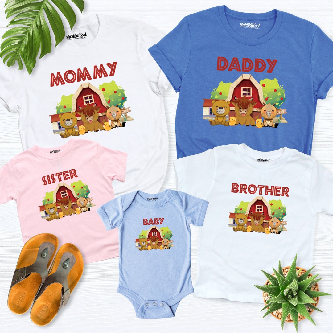 Farmer Family Shirt, Farm Life Shirt, Farming Shirt, Farm Birthday ...