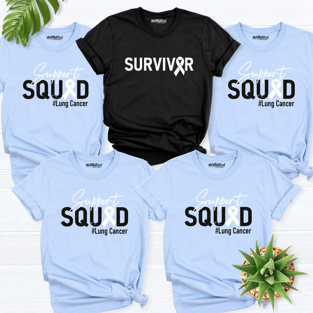 Lung Cancer Awareness Shirt, Lung Cancer Month Shirt, Lung Cancer ...