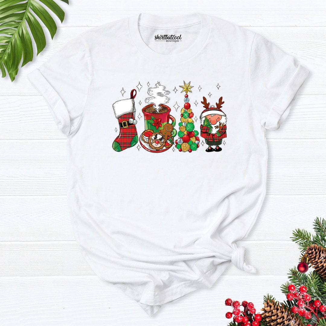 Christmas Holiday Shirt, Women Christmas Shirt, Cute Christmas Shirt ...
