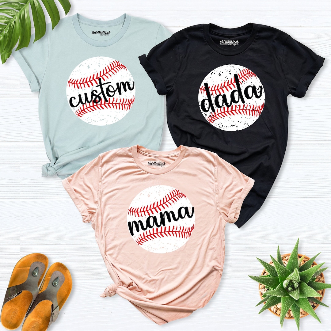 Custom Baseball Shirts, Family Baseball Shirt, Baseball Shirt, Baseball ...