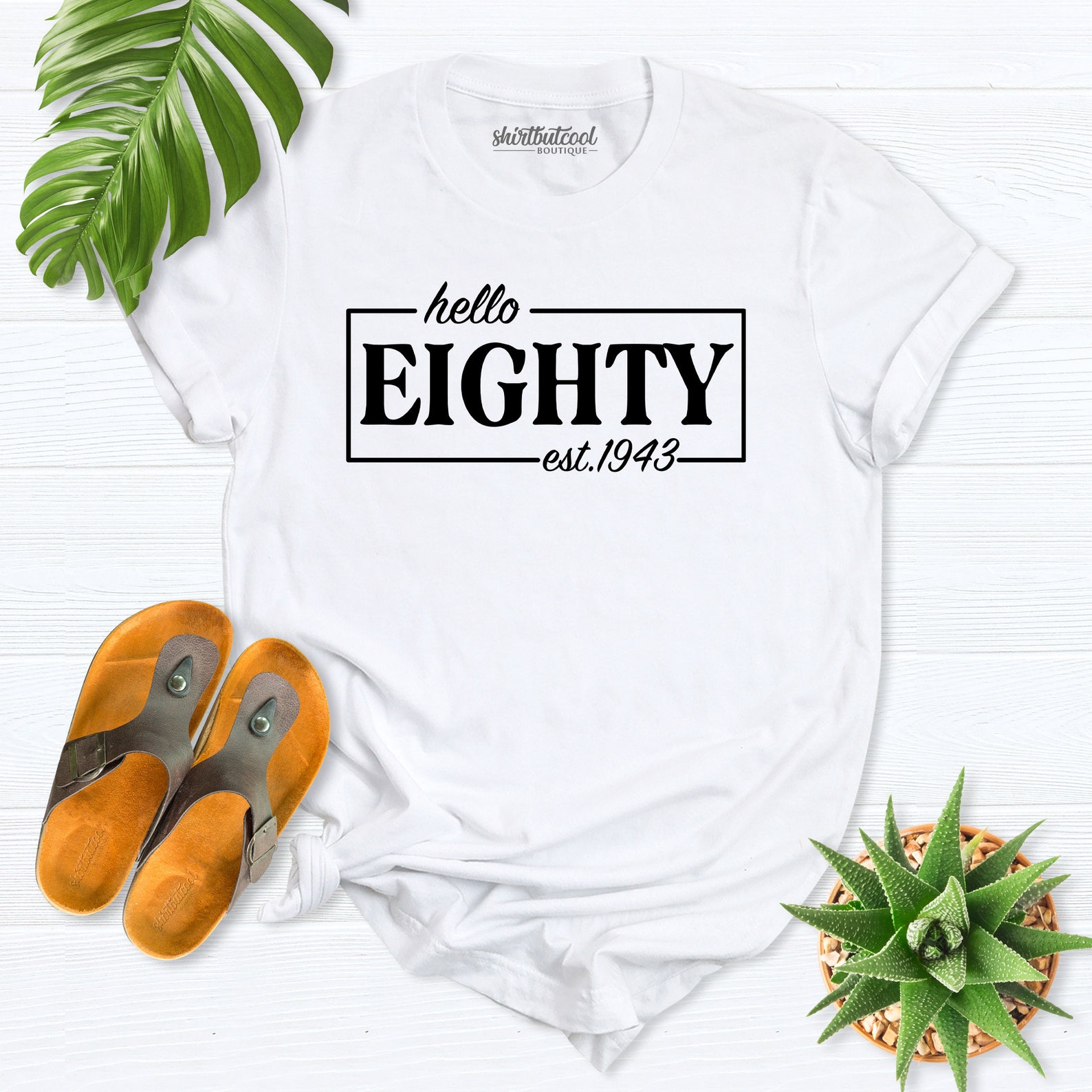 Hello Eighty Shirt 80 Birthday 80th Birthday Shirt 1943 - Etsy