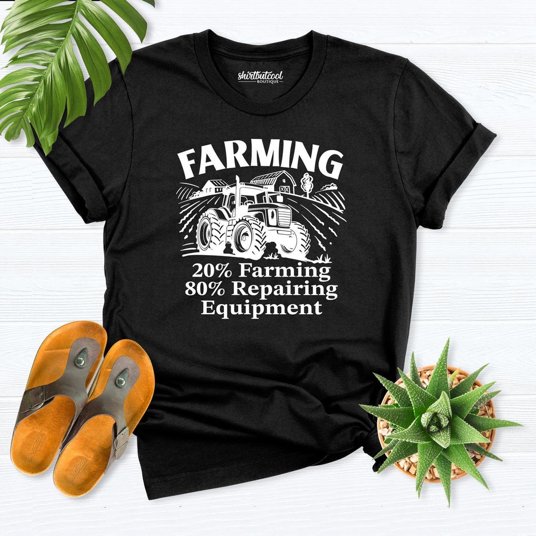 Farming Shirt, Farm Tractor Tshirt, Funny Farmer Shirt, Farm Shirt Men ...