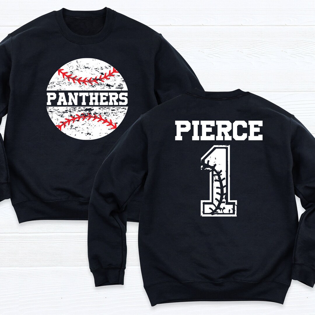 Custom Baseball Sweatshirt, Baseball Long Sleeve,baseball Mom Sweat ...