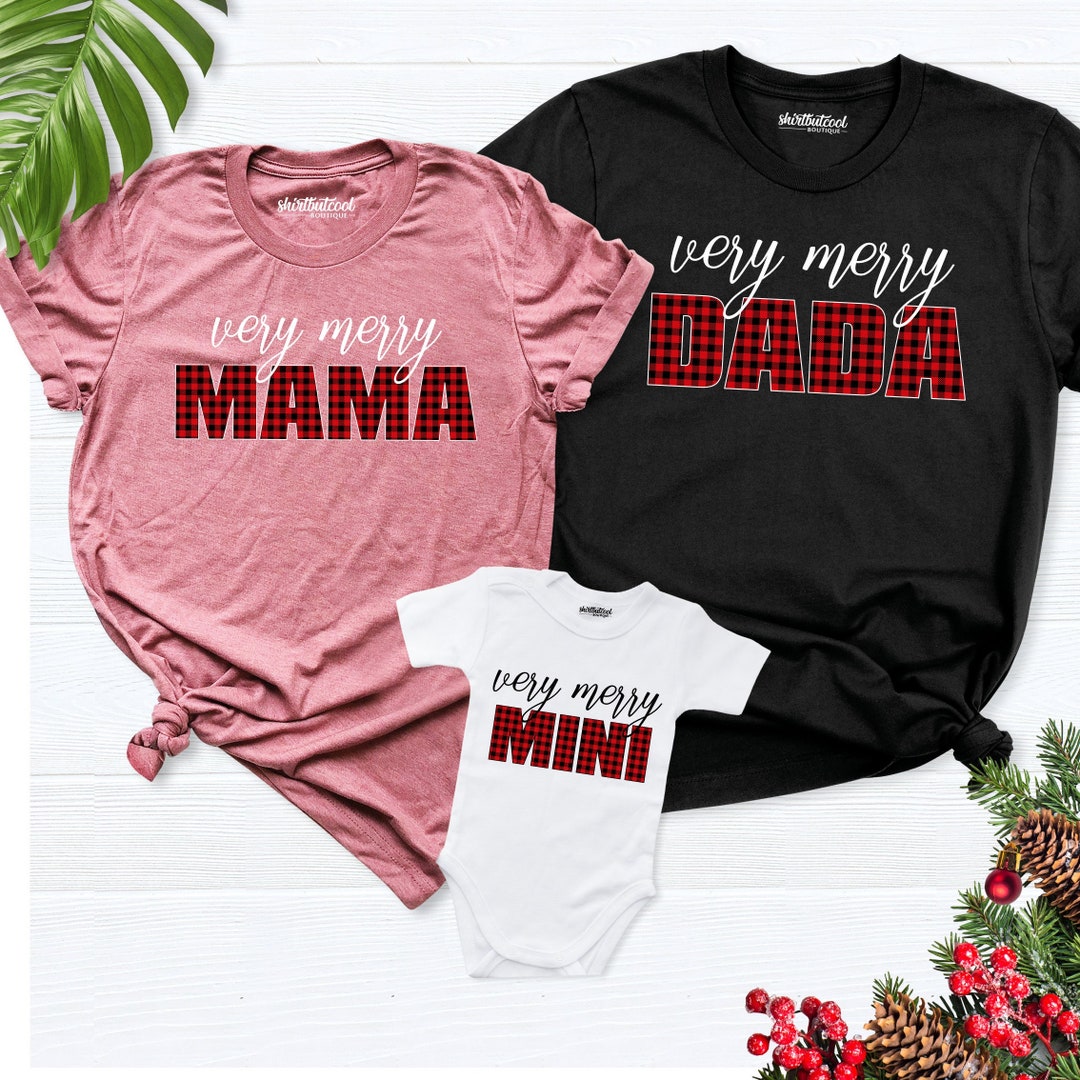 Very Merry Family Christmas Party Shirt, Christmas Family Shirt ...