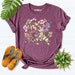 Spring Clothing for Women, Wildflower Shirt, Floral Tshirt, Flower ...