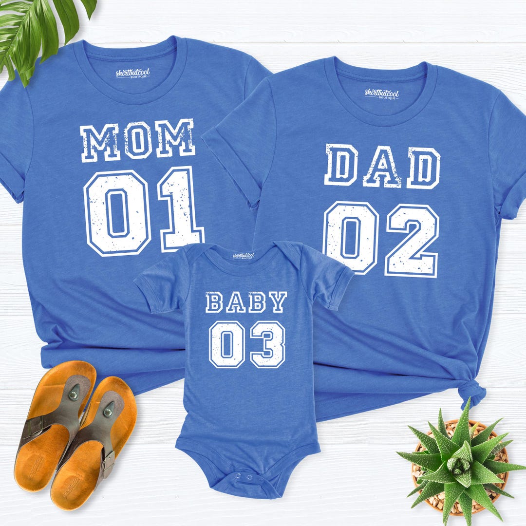 Family Shirt With Name Numbers, Kids Custom Number Tshirt, Cousin Crew ...