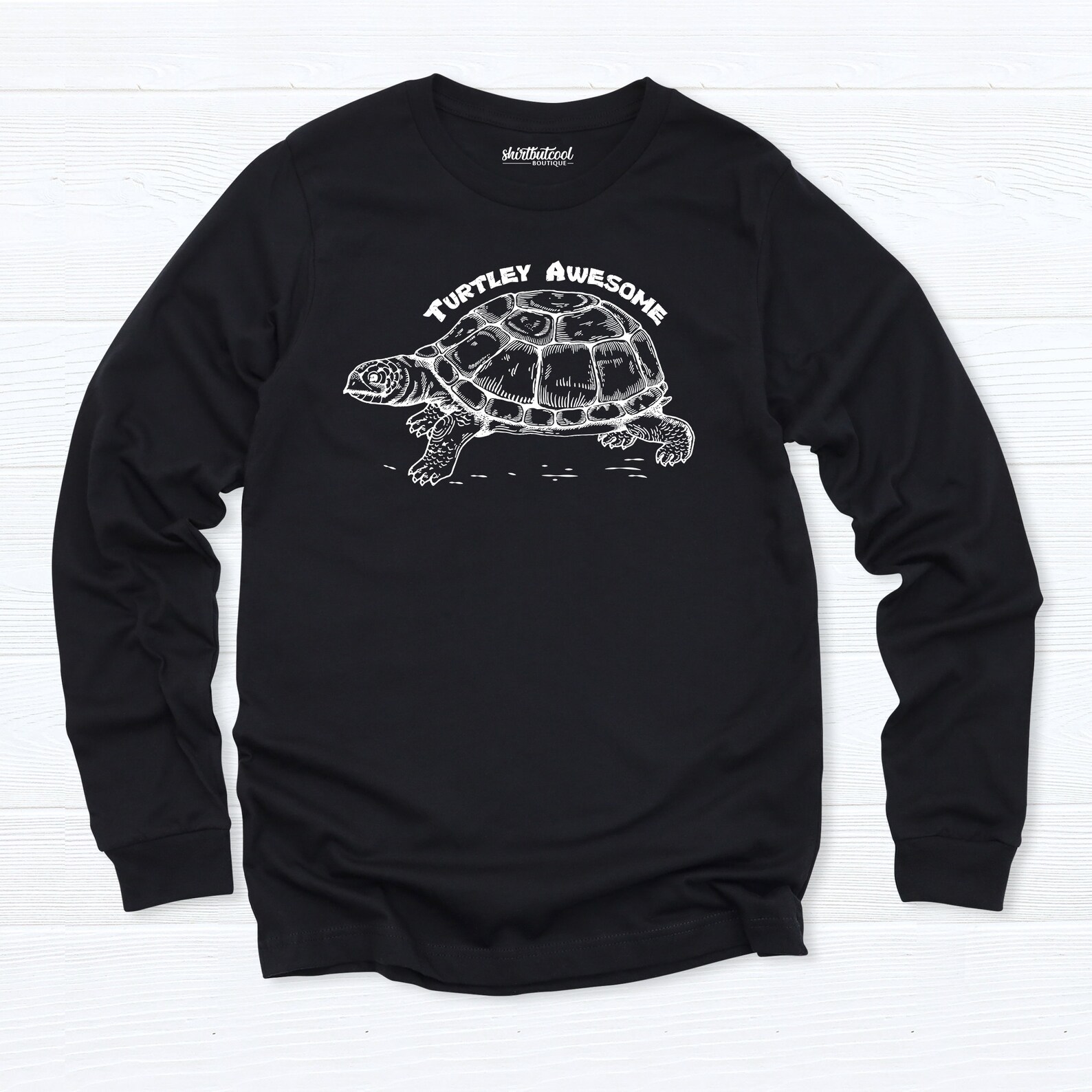 Turtle Sweatshirt Turtle Hoodie Turtle Long Sleeve Tee - Etsy