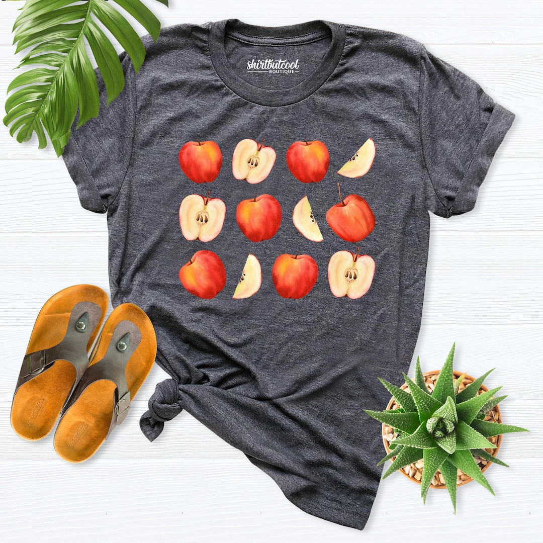 Apple Shirt, Fruit Shirt, Apple Festival T-shirt, Fall Apple Shirt ...
