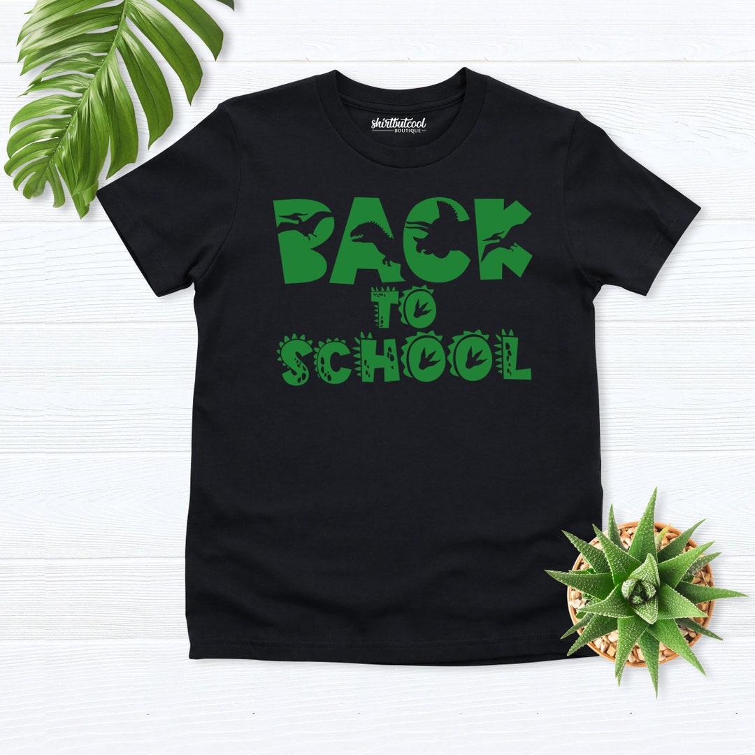 Back to School Shirt Kids, First Day of School Shirt, Dinosaur Shirt ...