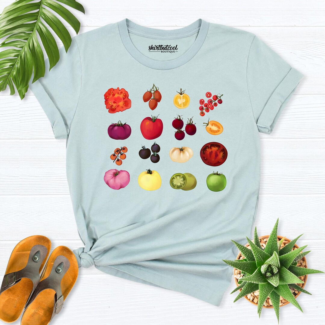Tomatoes Shirt, Tomato Lover Gift, Veggie Shirt, Vegetable Shirt ...