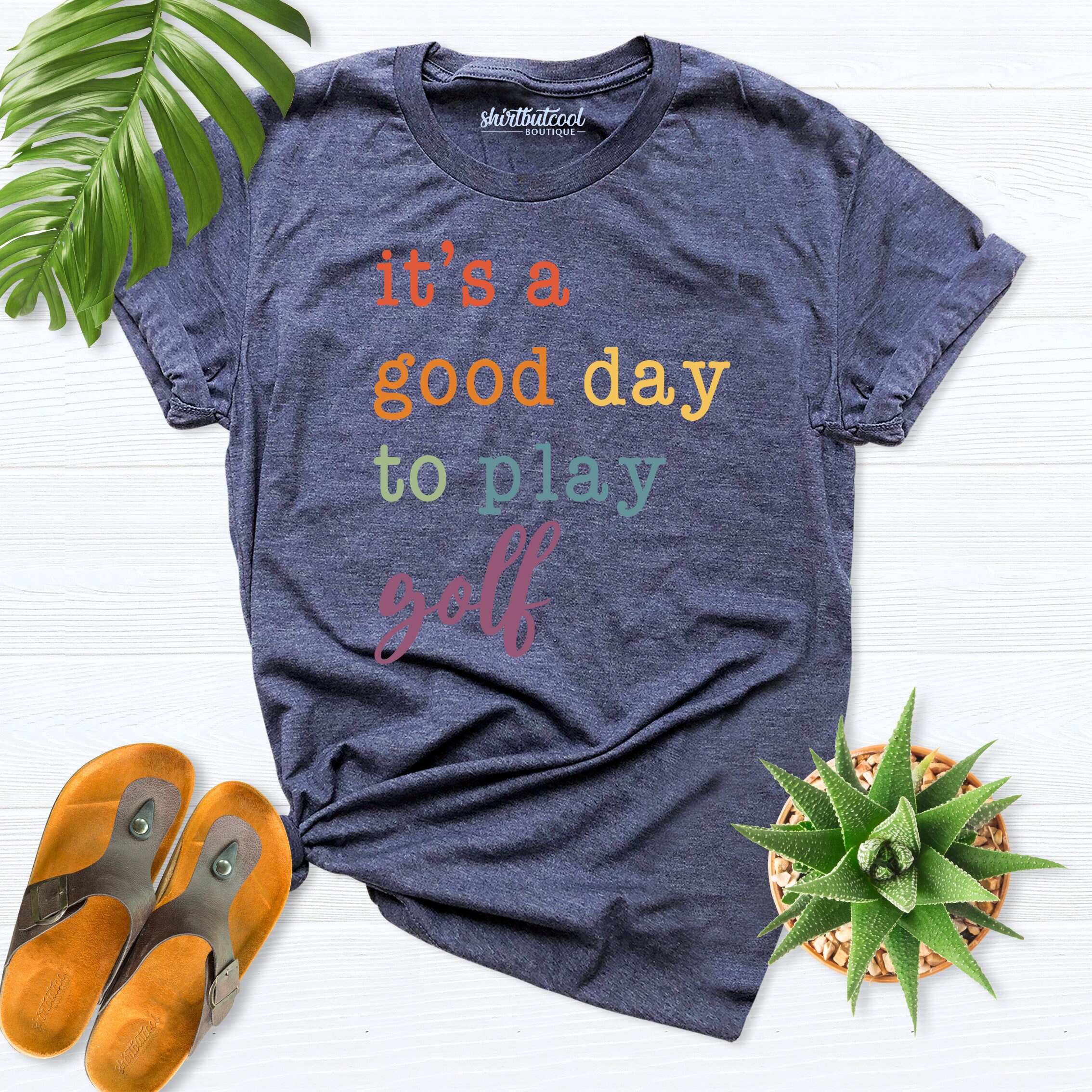 It is Good Day to Play Golf Women Golf Shirt Golf Shirt - Etsy