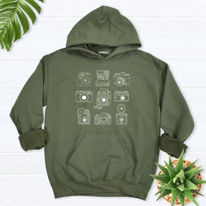 Camera Sweatshirt, Photography Shirt, Photographer Sweatshirt ...