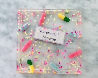 Pill Coaster | Etsy