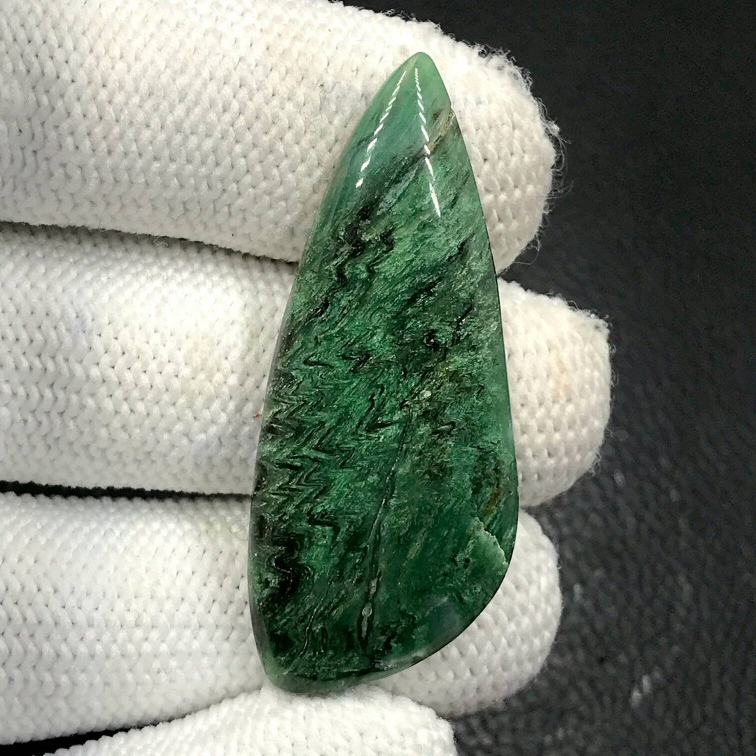 Gary Green Jasper Cabochon...larsonite Cabochon...freeform Cabochon ...