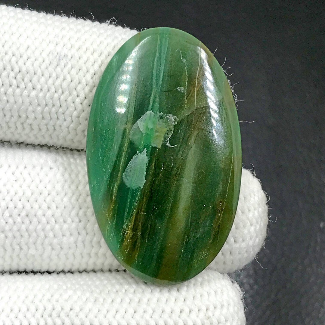Gary Green Jasper Cabochon...larsonite Cabochon...oval Cabochon ...