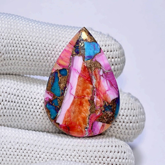 Arizona Pink Mohave Turquoise With Spiny Oyster - Etsy