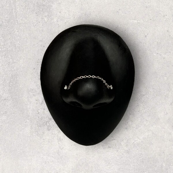Nose Chain - Etsy