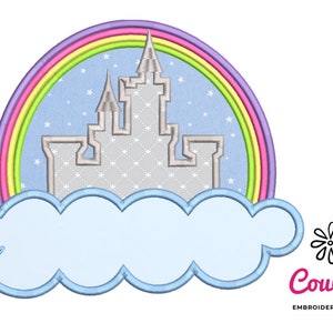 Magic Castle Applique - Machine Embroidery Design, Embroidery Patterns ...