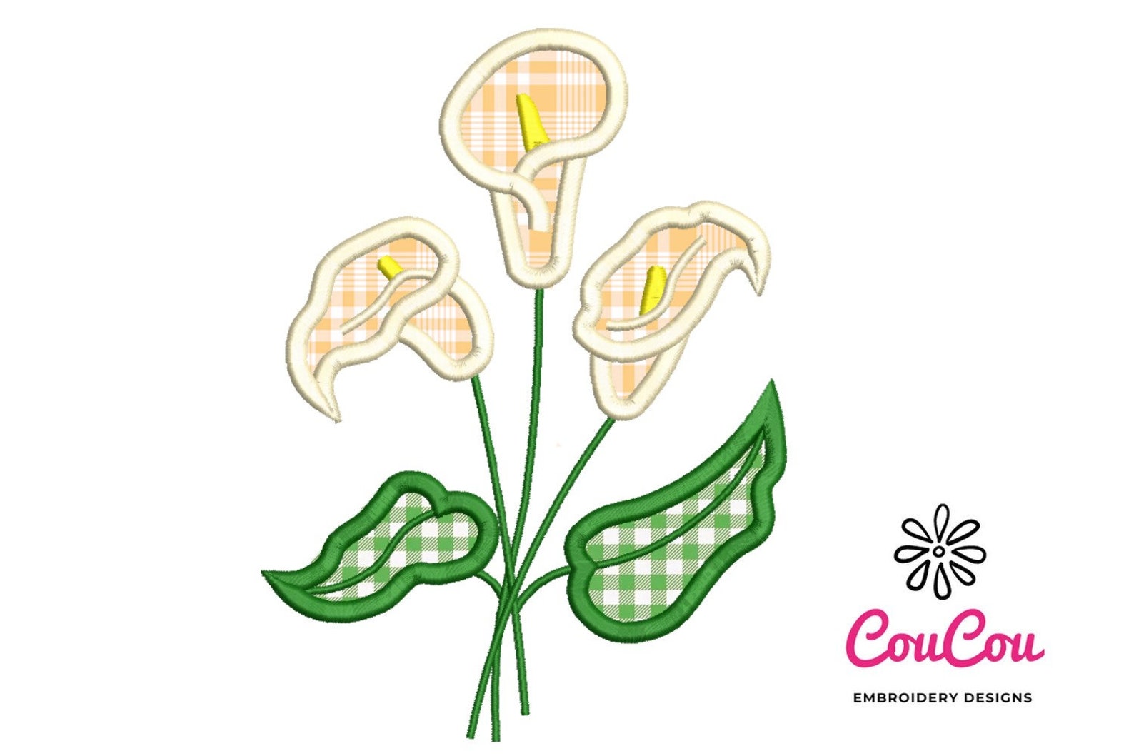 Calla Lily Applique - Machine Embroidery Design, Embroidery Patterns ...