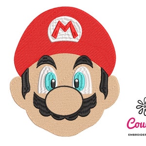 Mario Bros Embroidery - Machine Embroidery Design, Embroidery Patterns ...