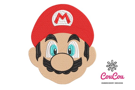 Mario Bros Embroidery Machine Embroidery Design Embroidery | Etsy