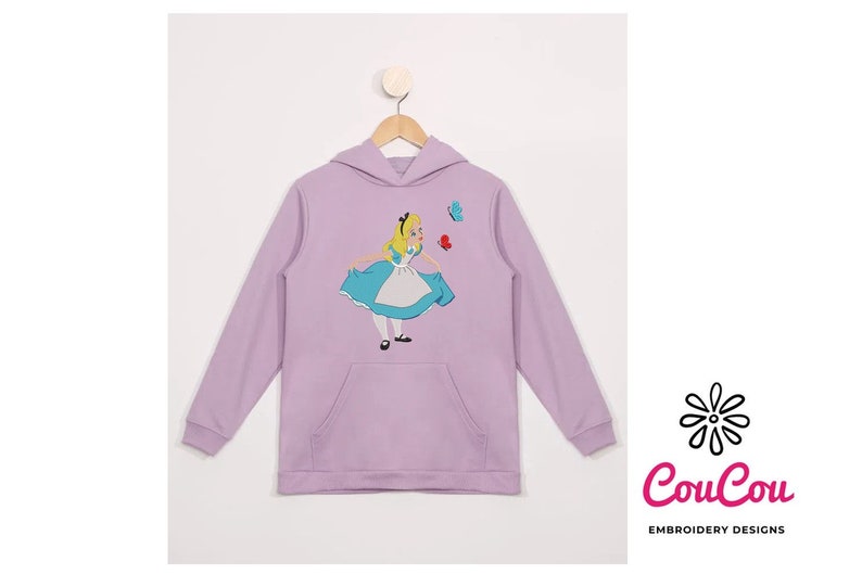 Alice in Wonderland Embroidery - Machine Embroidery Design, Embroidery ...