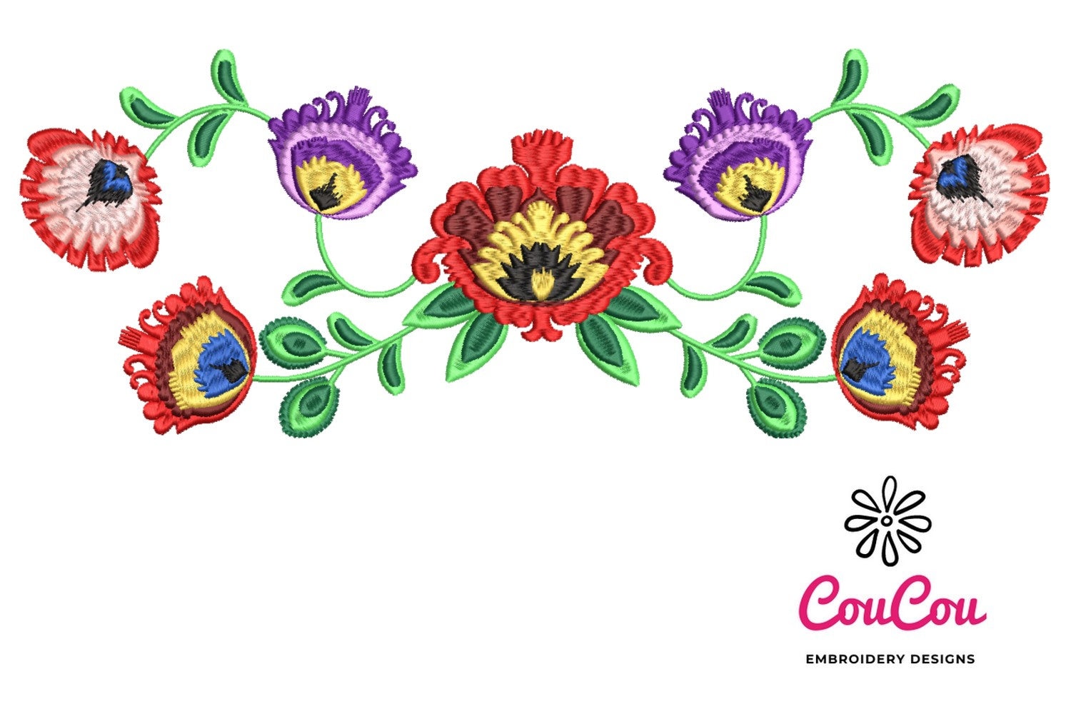 Polish Embroidery Designs Patterns Of Folk Embroidery From Poland