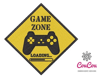 VIDEO GAME CONTROLLER Appliqué Design Machine Embroidery - Etsy