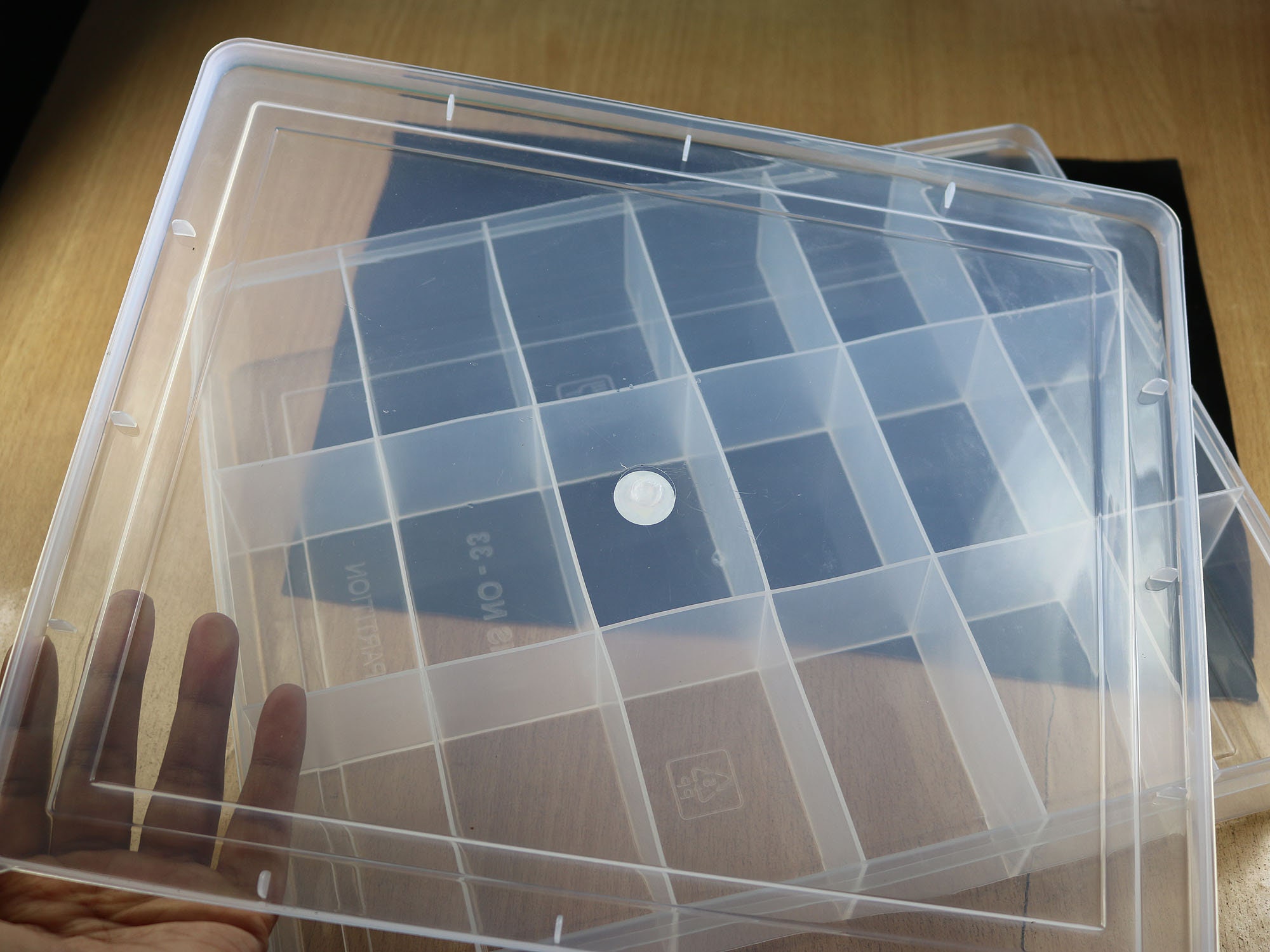 Rectangle Plastic Cube Box Box Size 11x9.5x1.5 Inch | Etsy