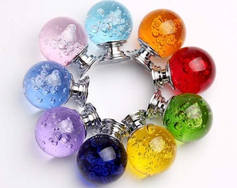 Glass Bubble Knobs - Etsy