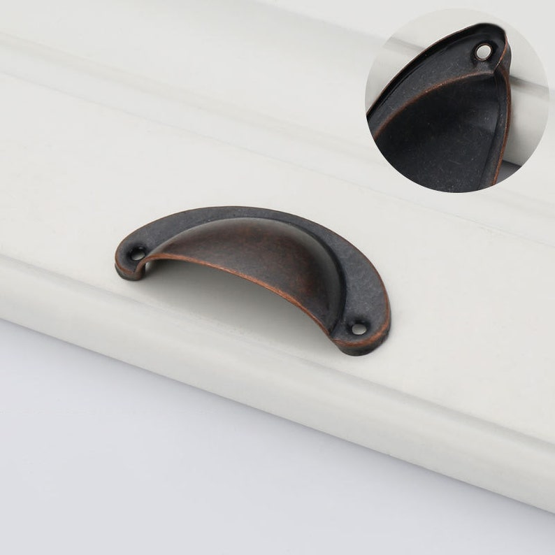 2.5 Retro Cup Bin Pulls Drawer Pull Vintage Cup Handles | Etsy