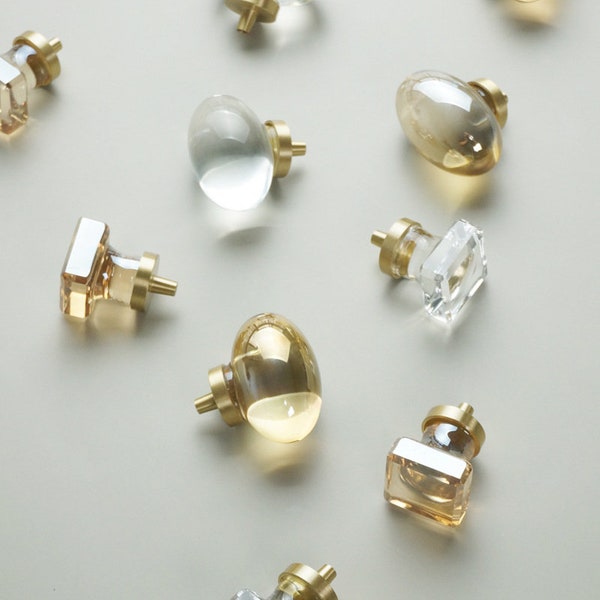 Crystal Cabinet Knobs - Etsy