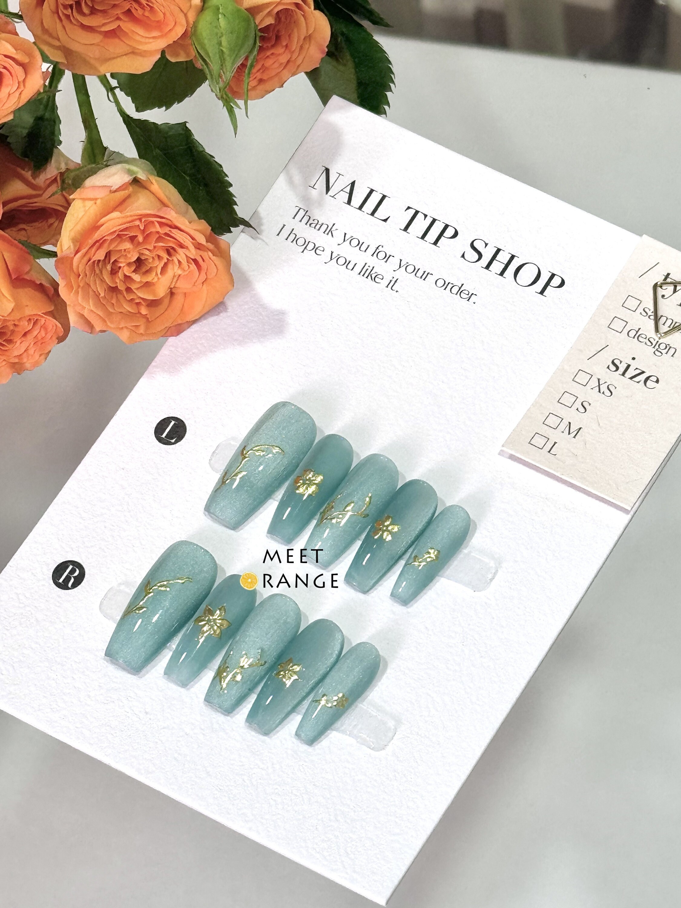 50-chinese Style Nails, Handmade Nails, Flower Nails, Azure Nails ...