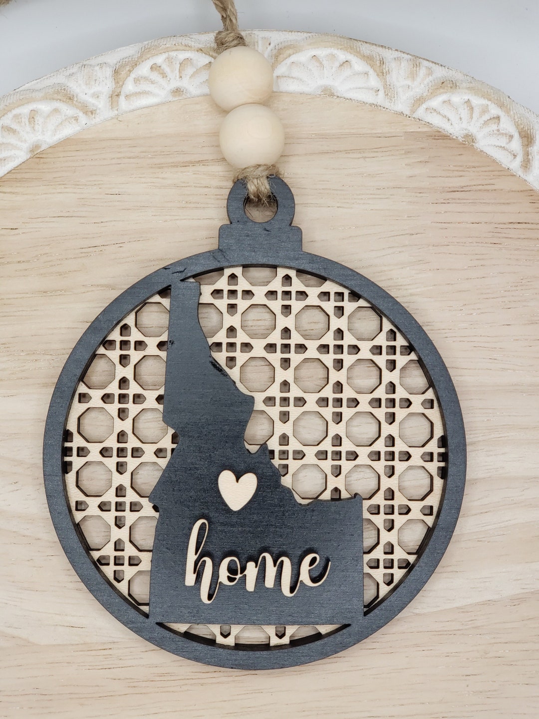 Wooden Idaho Christmas Ornament, State Ornament, Idaho Souvenir - Etsy