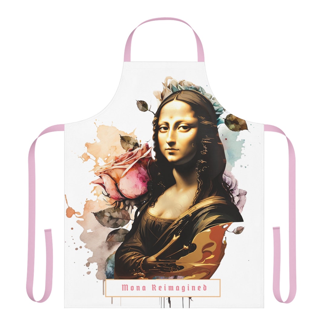 Mona Reimagined Apron Renaissance Cooking the Chef's - Etsy