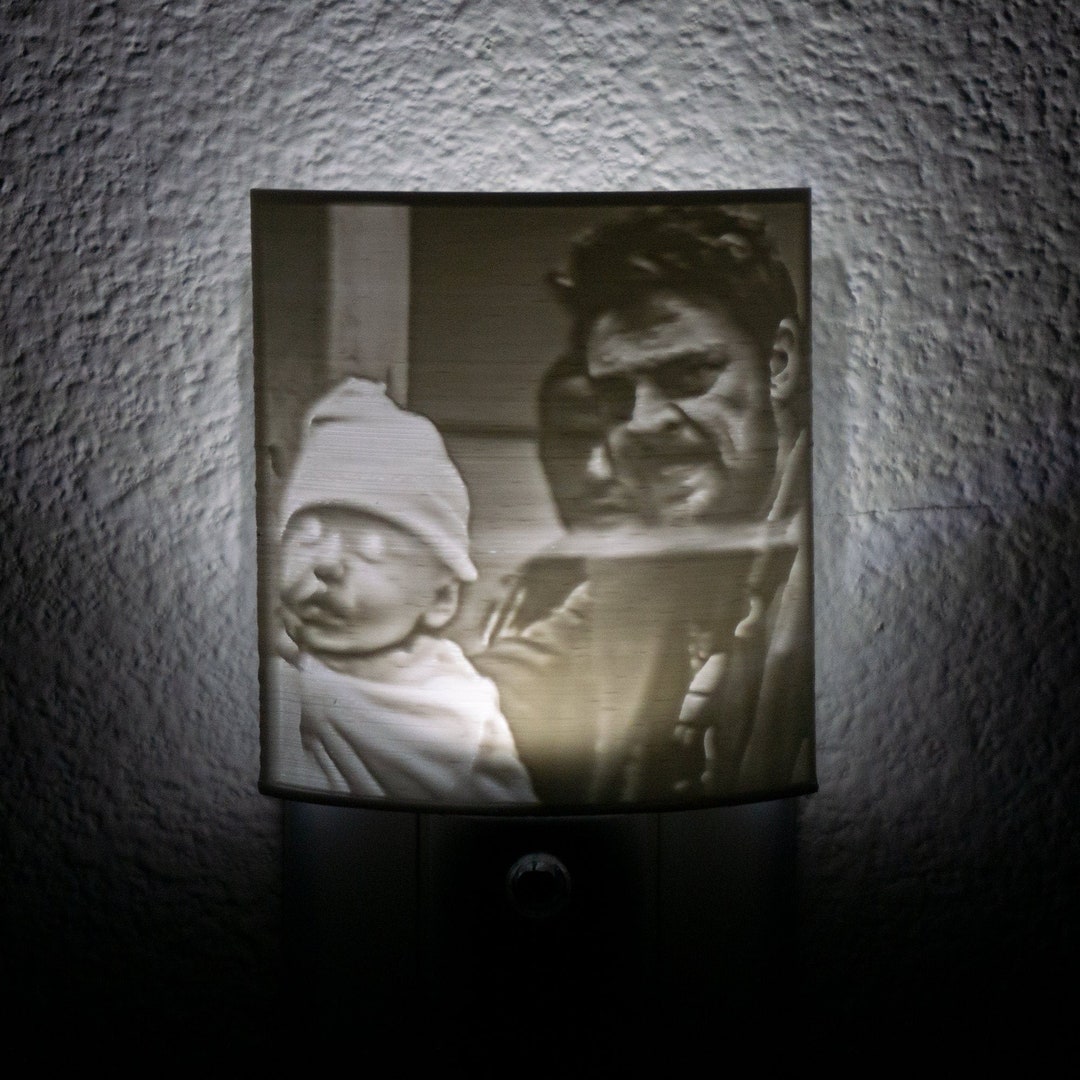 Billy & the Supe Baby Lithophane Night Light - Etsy