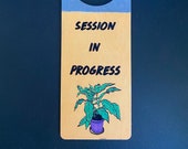 Psychotherapy Door Hanger Session in Progress Door Hanger - Etsy
