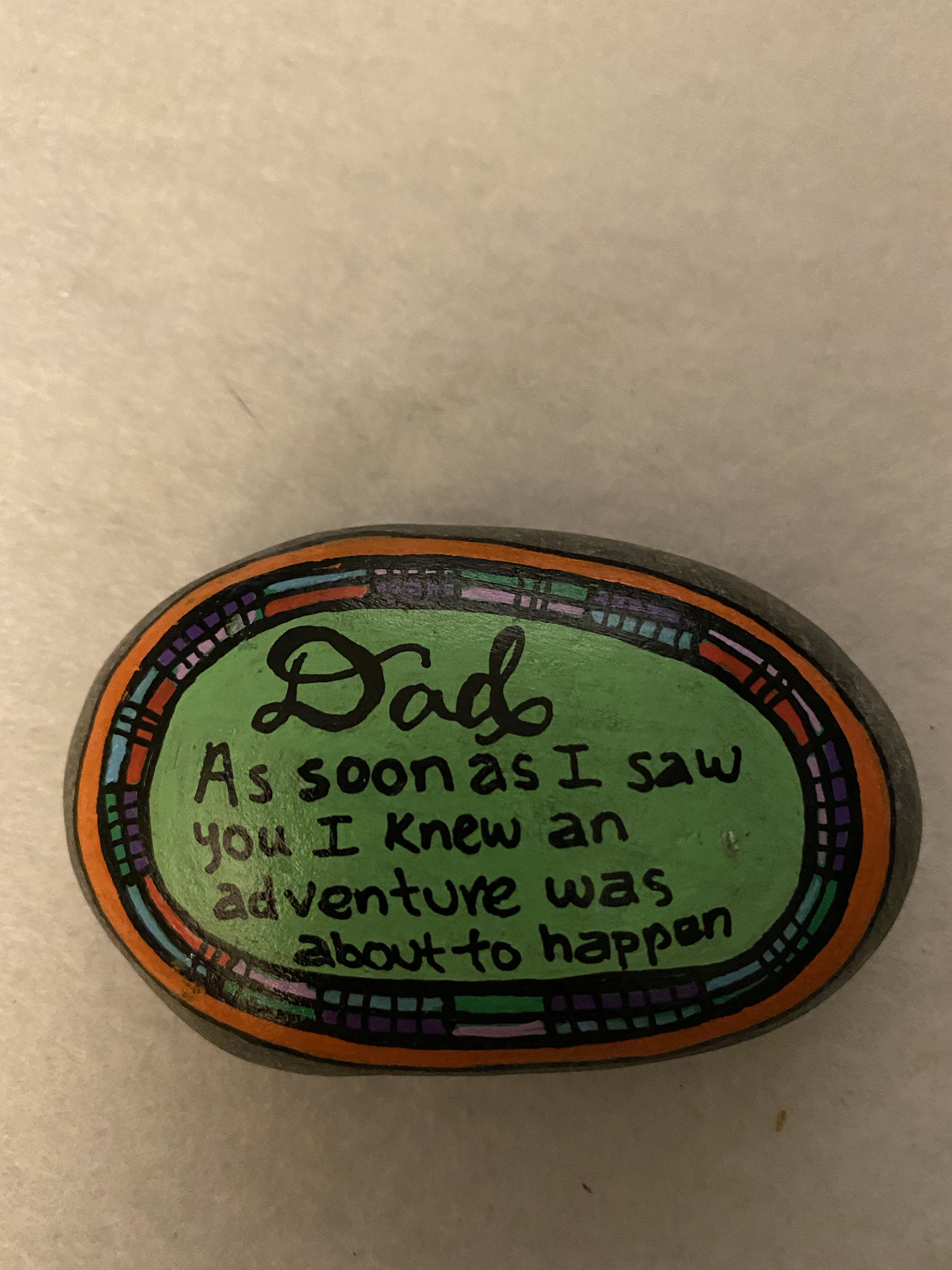 Dad Rocks / Rocks for Dad / Unique / Gift / Celebration / Pops - Etsy