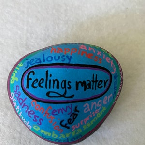 Mental Health Rocks, Healthy Rocks, Let It Go, Survivor, You Are Enough ...