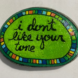 Sarcasm Helps, Novelty, Humor, Friendship Gift, River Rocks, - Etsy