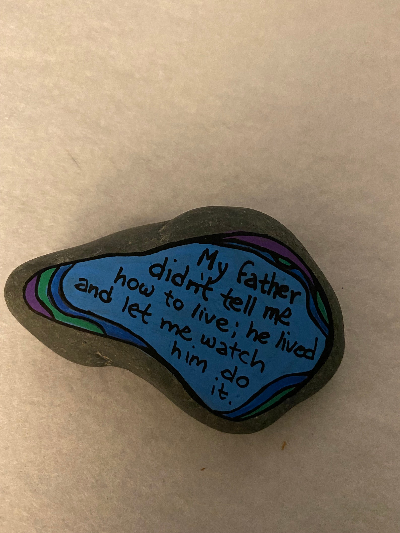 Dad Rocks / Rocks for Dad / Unique / Gift / Celebration / Pops - Etsy