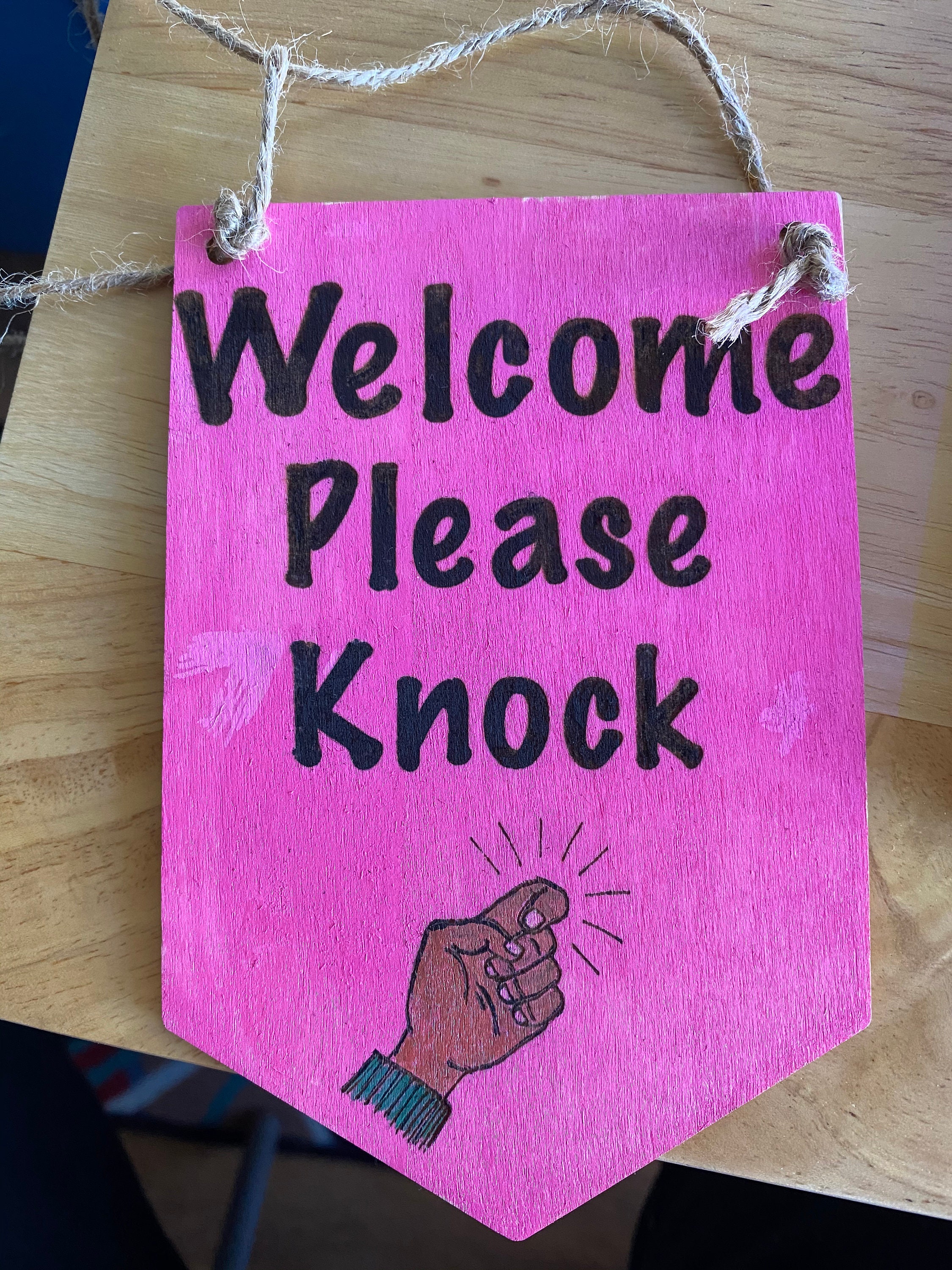 In Session Door Sign, Welcome Door Sign, Double Sided Door Sign ...