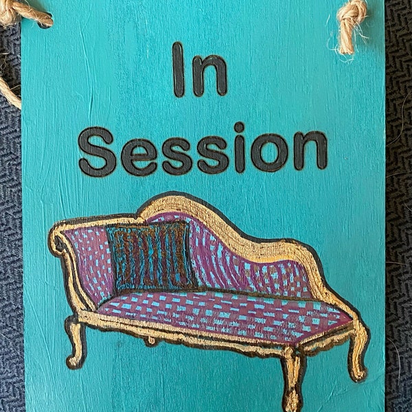 In Session Sign - Etsy