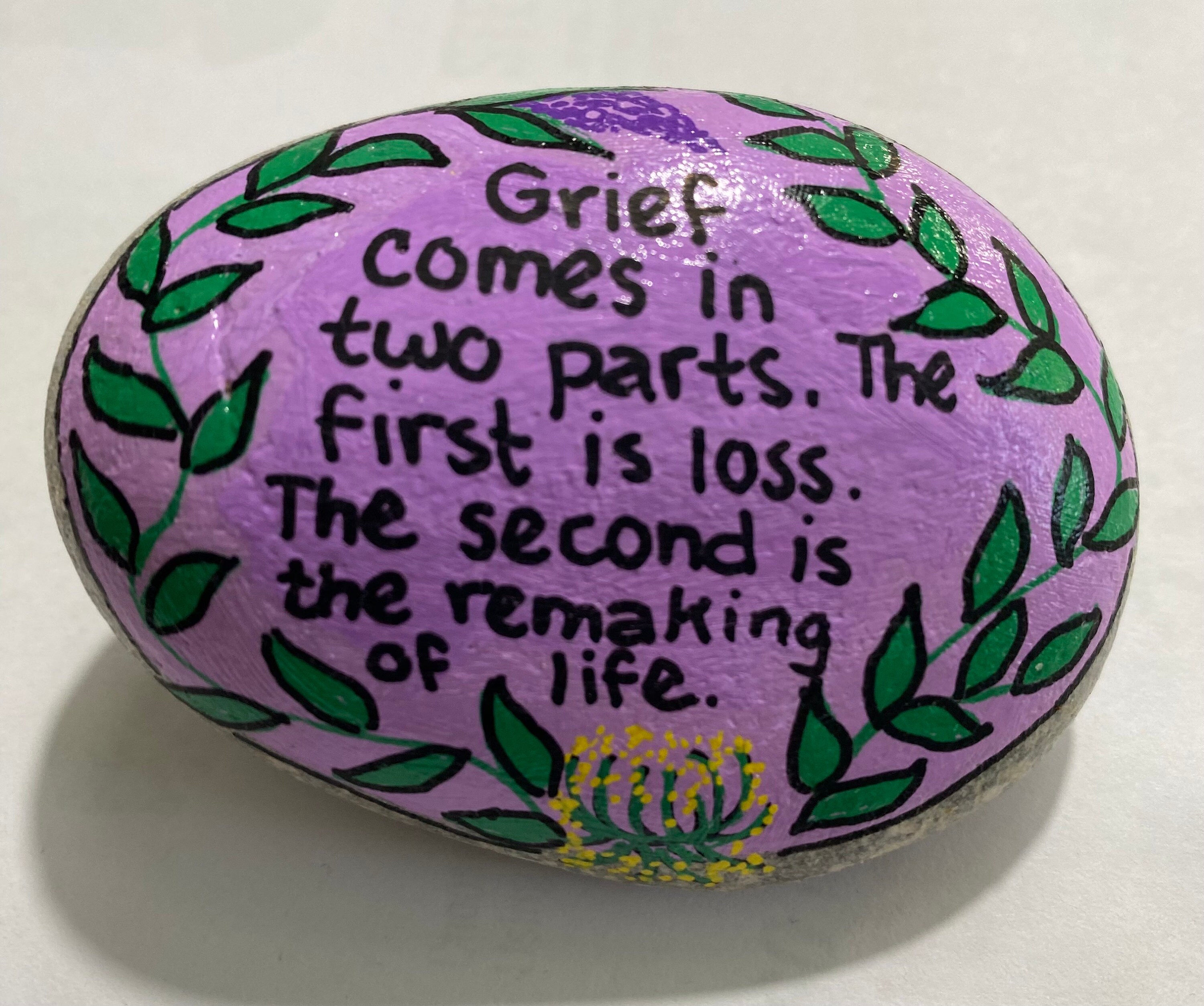 Grief and Loss Rocks/ Remembrance Rocks/grief Rocks/ Sympathy Rocks ...