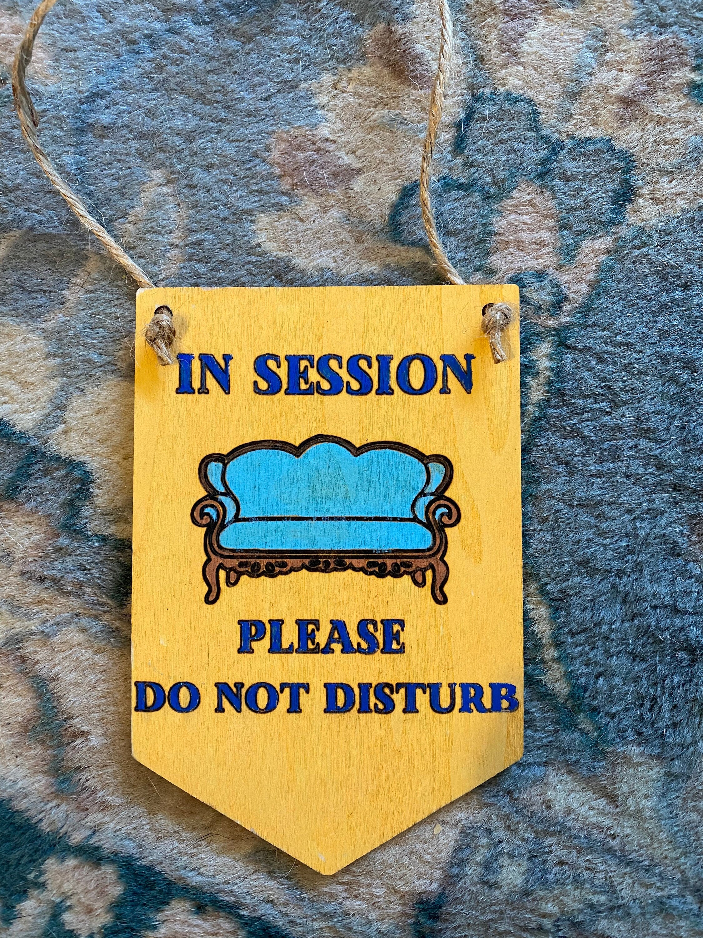 In Session Sign Psychologist Sign Welcome Sign Psychology - Etsy