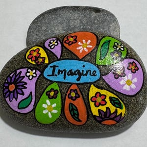 Mental Health Wellness Rock - Etsy