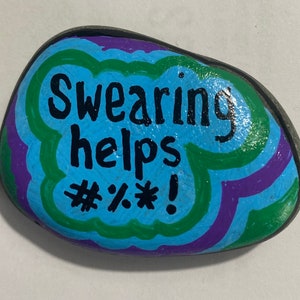 Sarcasm Helps, Novelty, Humor, Friendship Gift, River Rocks, - Etsy